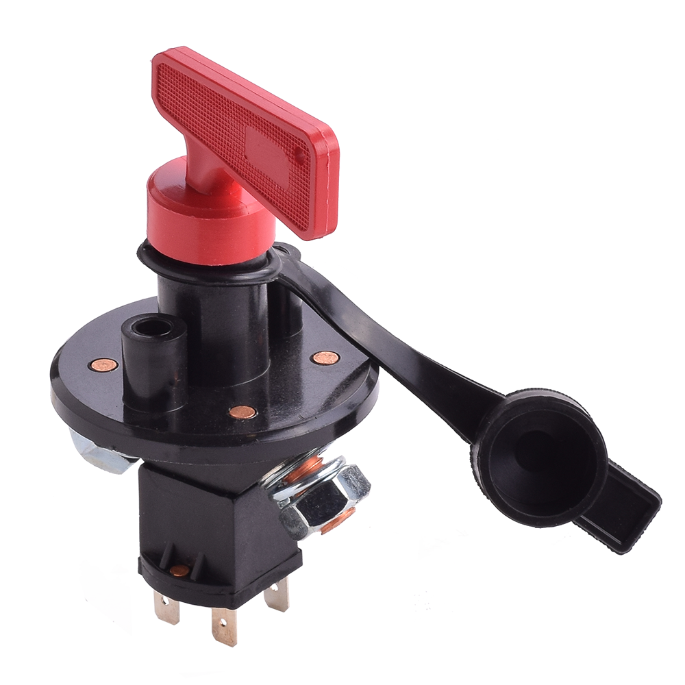 Master Battery Cutoff Switch With Alternator Protection