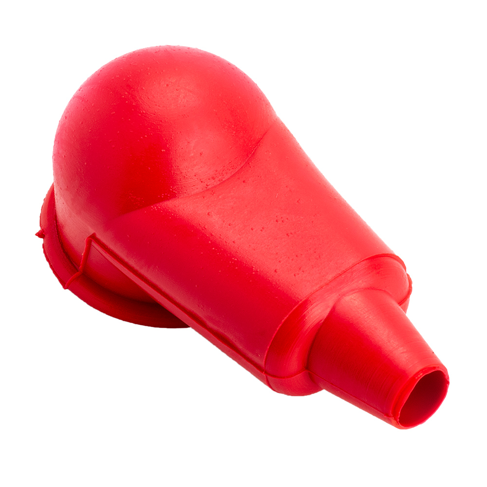 Black Straight In Ring Terminal Boot 8-2 GA | In Stock | Prowireusa