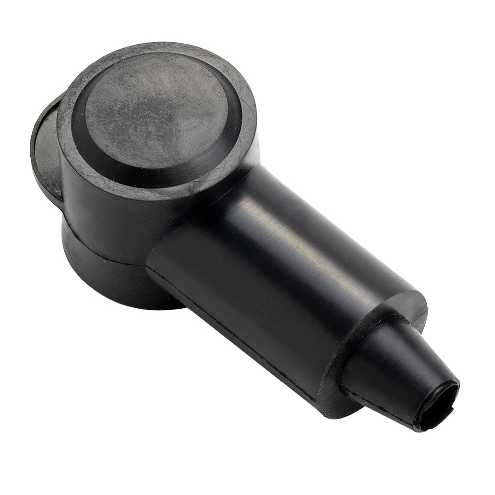 Black Straight In Ring Terminal Boot 8-2 Ga. | In Stock | Prowireusa