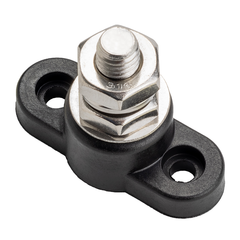 3/8" Power Stud Black Power Distribution | Prowireusa