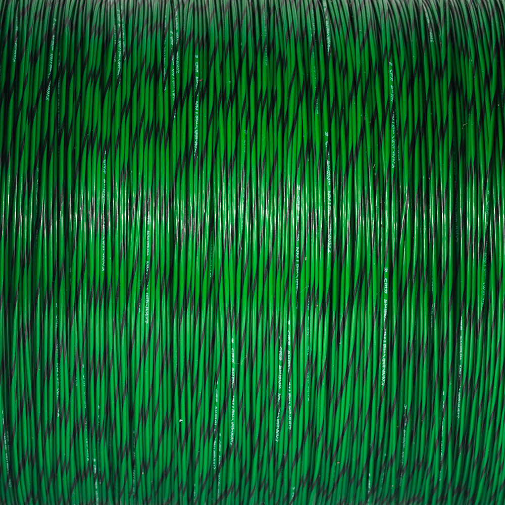 M22759/16-22-50 GREEN/BLACK BTF STRIPE