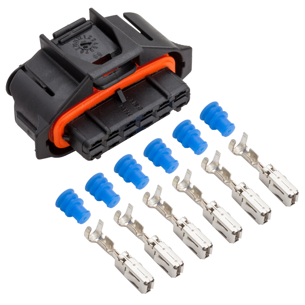 6 WAY BOSCH BDK KOMPACT PLUG CONNECTOR KIT