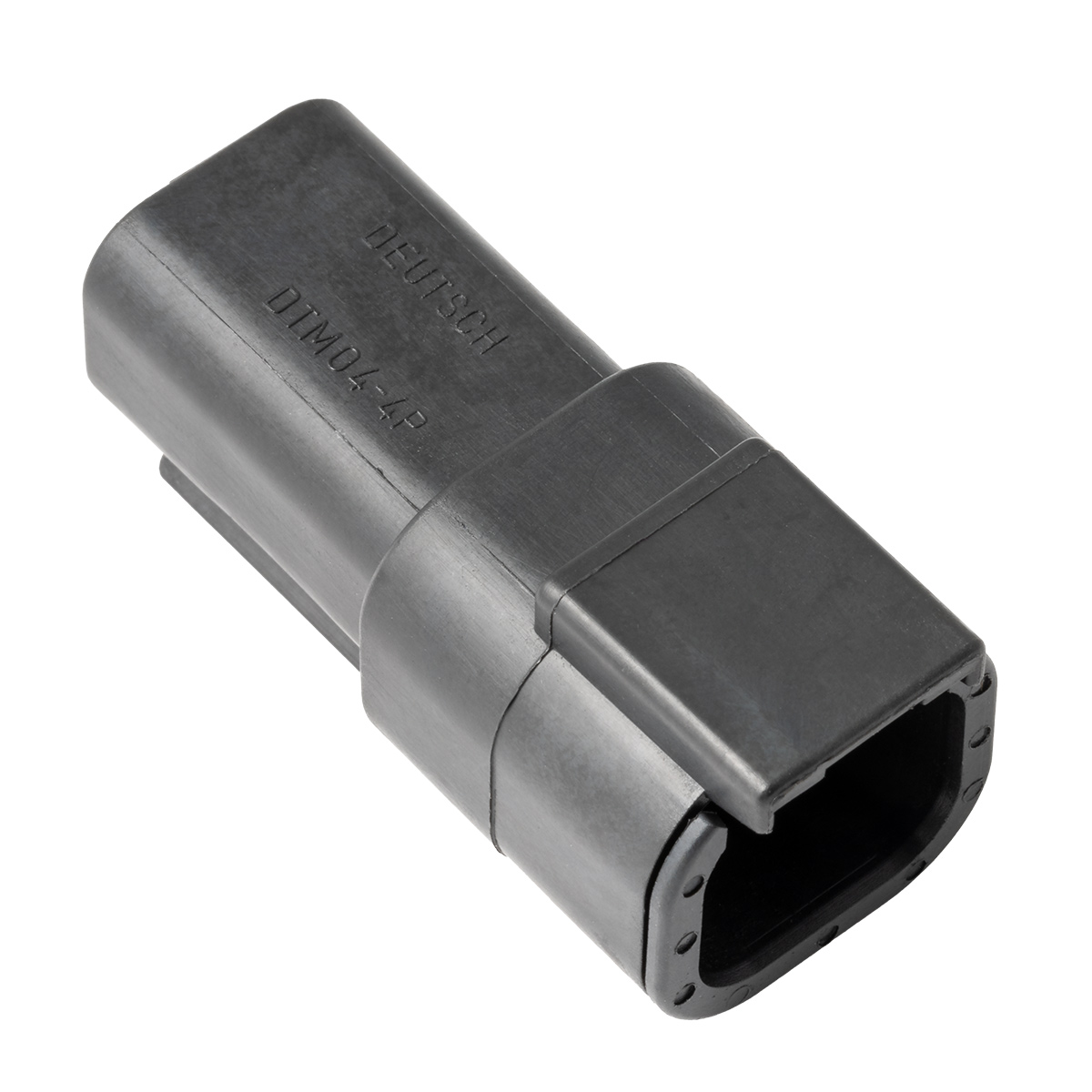 DTM04-4P Black Receptacle
